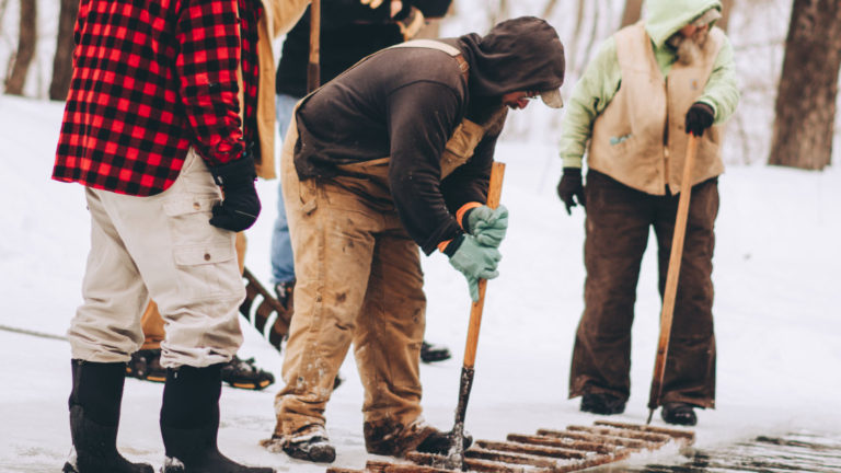 Ice Harvesting Event, Ice Boxes & Early Food Preservation – Quiet ...